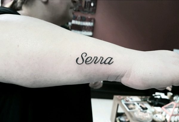 60 Best Arm Writing Tattoos For Boys & Girls - Tidy Tale