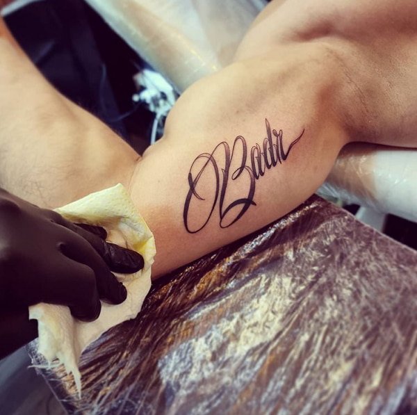 60 Best Arm Writing Tattoos For Boys & Girls - Tidy Tale