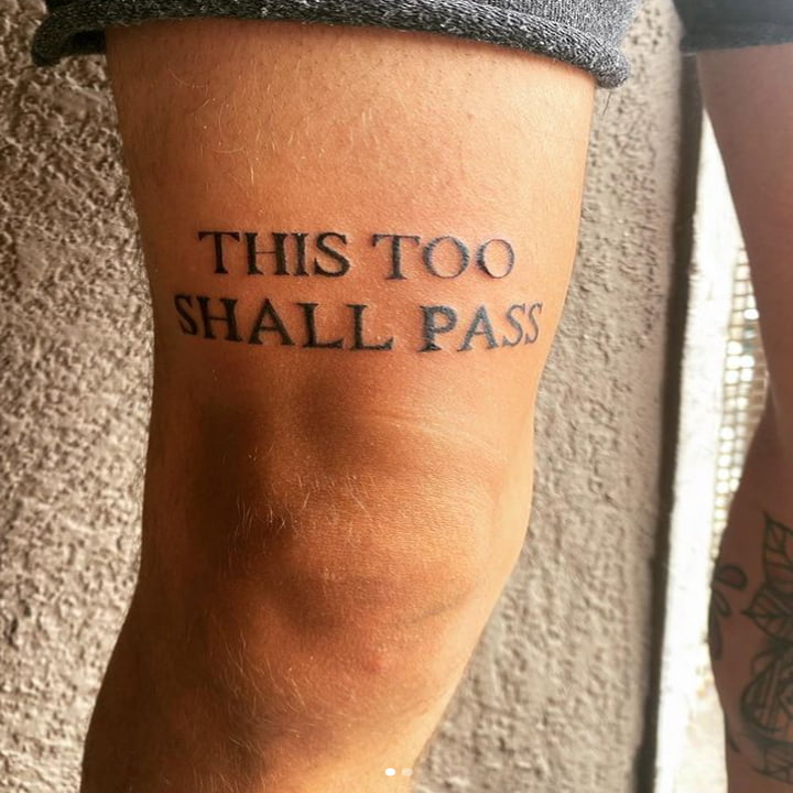 102 Youthful This Too Shall Pass Tattoo Ideas to Try - Tidy Tale