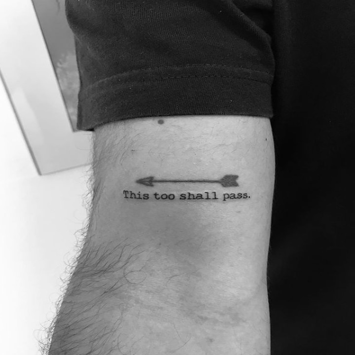 102 Youthful This Too Shall Pass Tattoo Ideas to Try - Tidy Tale