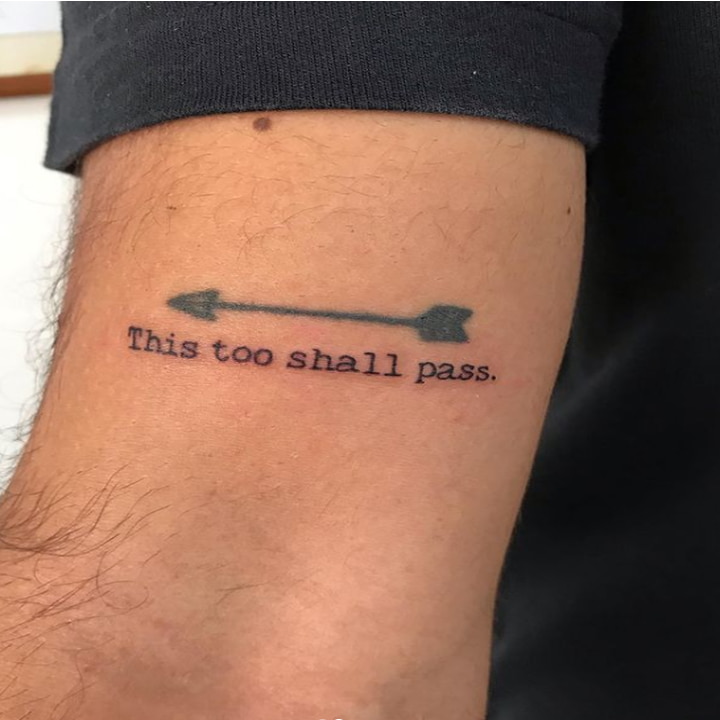 102 Youthful This Too Shall Pass Tattoo Ideas to Try - Tidy Tale